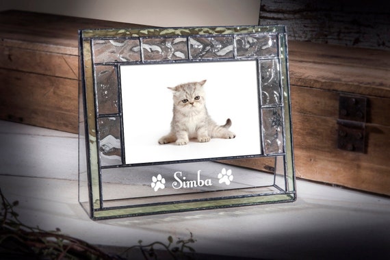 Cat Frame Custom Cat Lover Gifts Picture Frame 4x6 Photo Frame | Etsy
