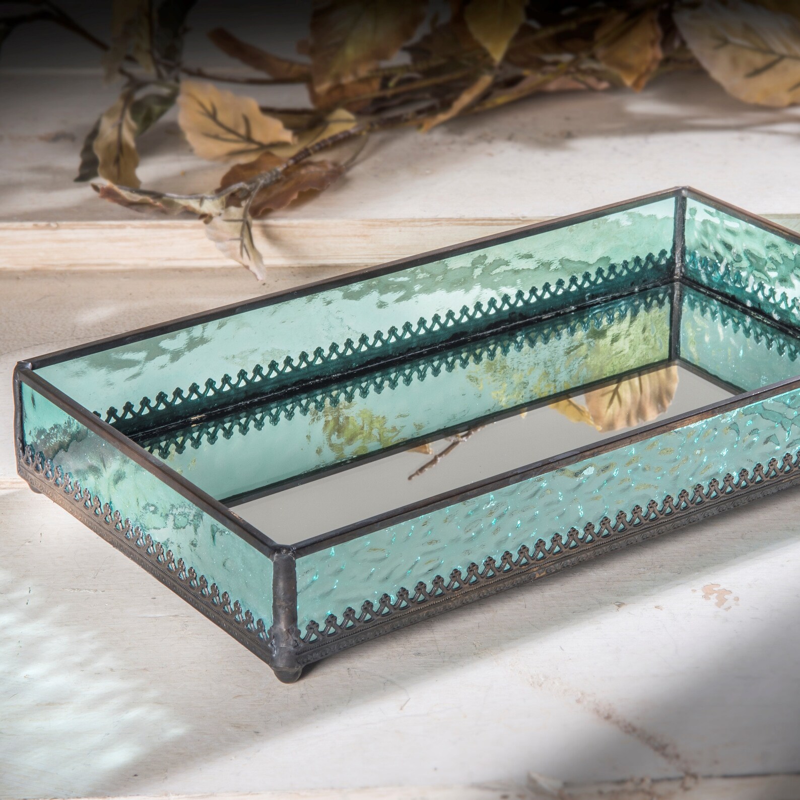 Vanity Tray Jewelry Display Bathroom Organizer Mirrored Tray - Etsy