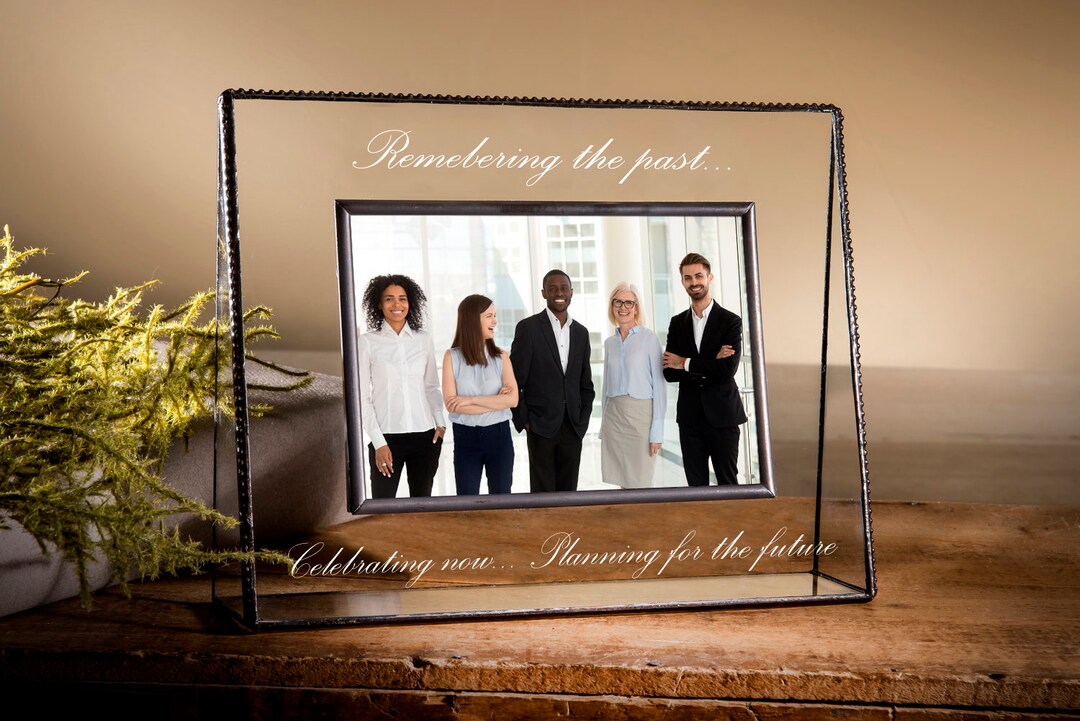 Retirement Gift Picture Frame Custom Engraved Farewell Coworker Leaving ...