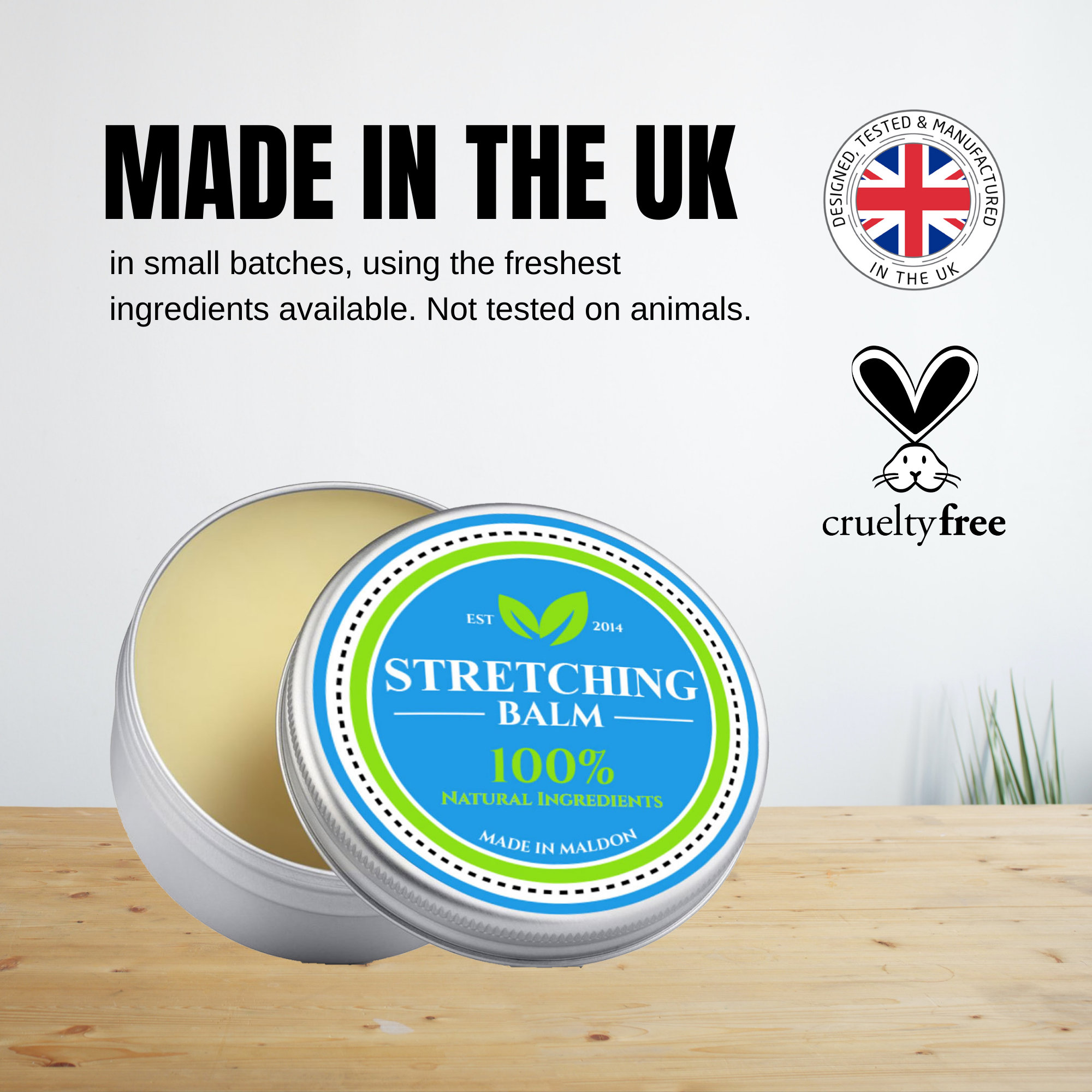 Premium Stretching and Piercing Balm. Natural & Organic. Protect ...