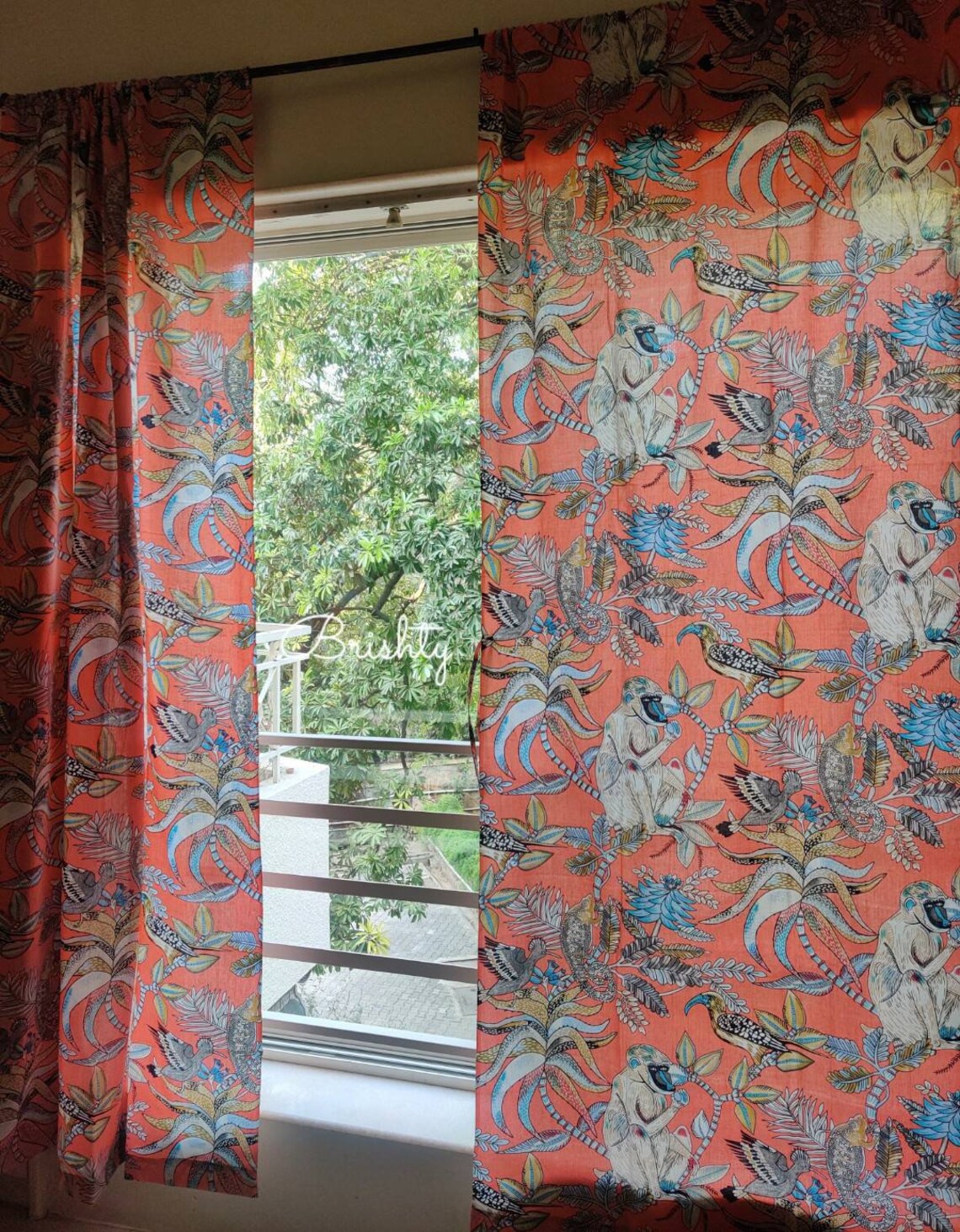 Tropical Rainforest Boho Curtains Jungle Rainforest Curtains - Etsy