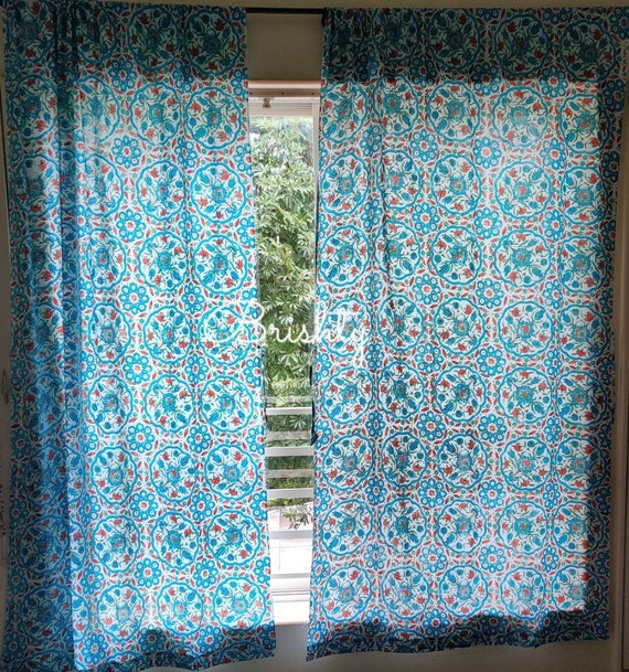 Moorish Tile Curtains Pattern
