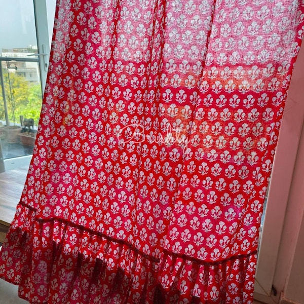 Ruffled Curtains - Etsy