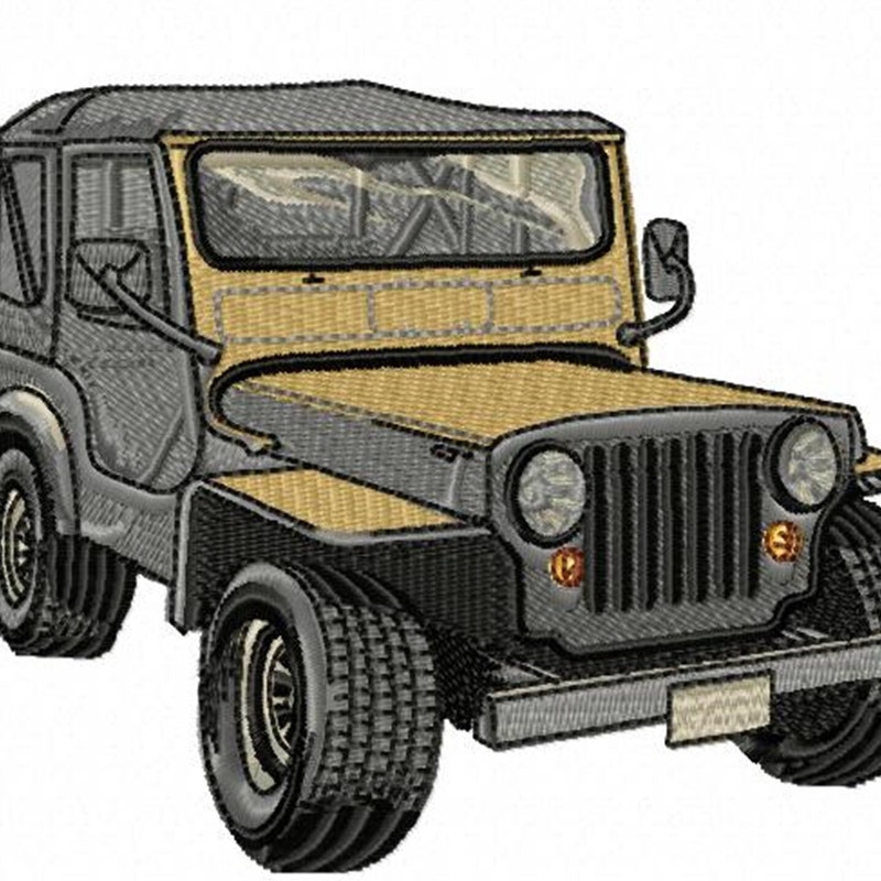 Jeep Embroidery - Etsy