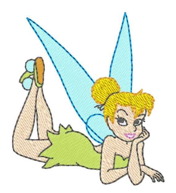 TINKERBELL TOO Single Machine Embroidery Design for - Etsy