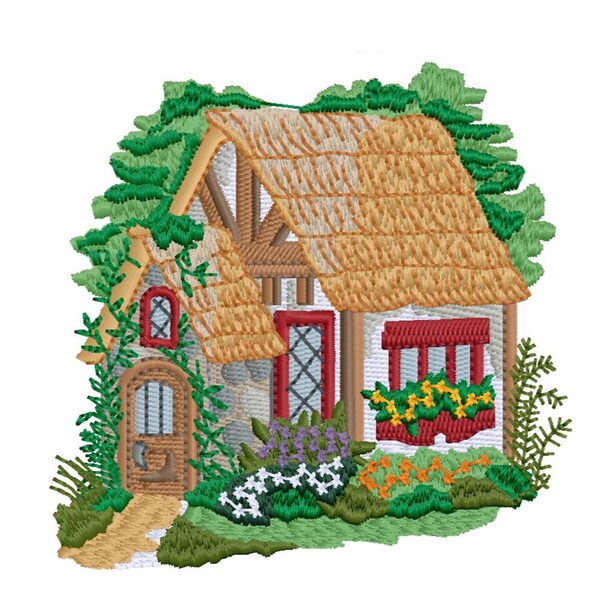 Cottage Embroidery - Etsy