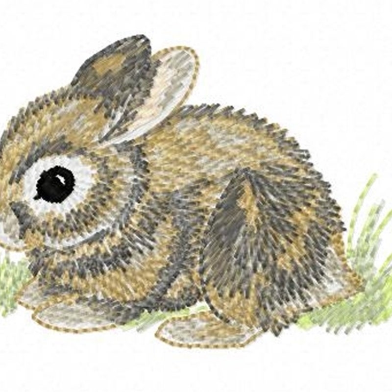 Embroidery Rabbit - Etsy