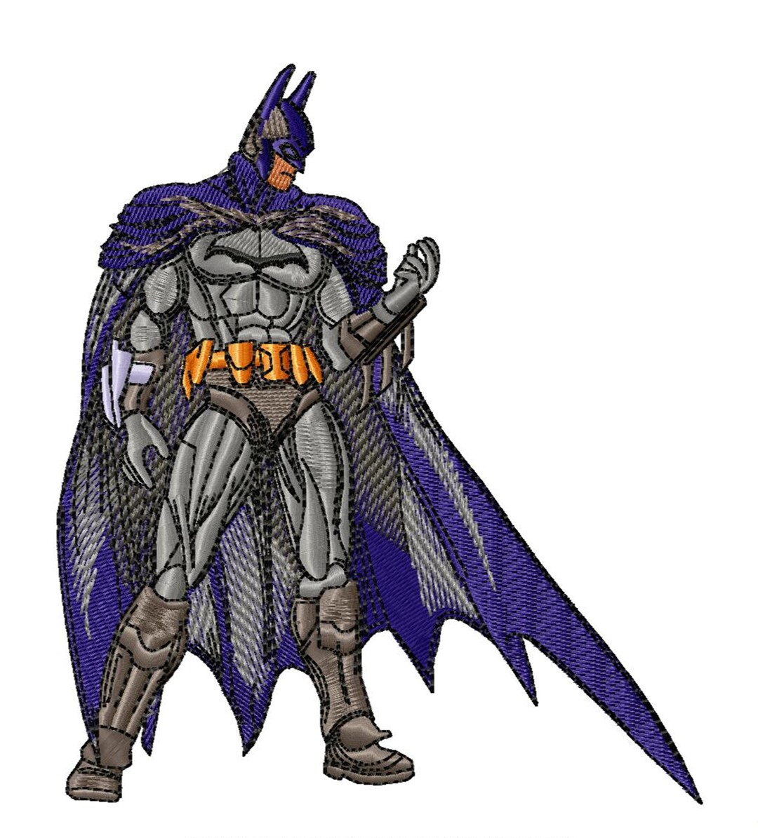 SUPER HERO - Single Machine Embroidery Design for 5x7" Hoop in 8 ...