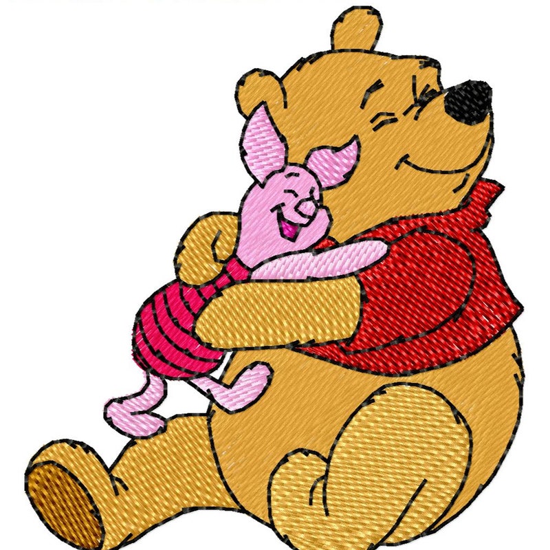 Piglet Embroidery - Etsy