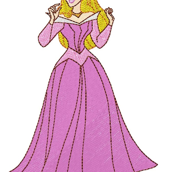 Princess Embroidery - Etsy