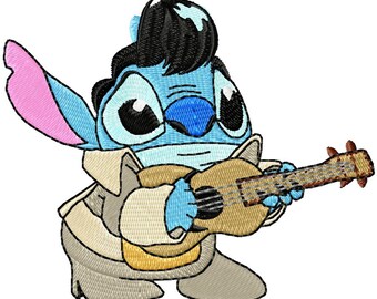 Elvis Embroidery Design - Etsy