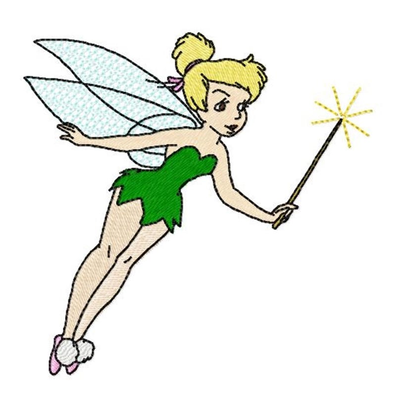 Tinkerbell Iron On - Etsy