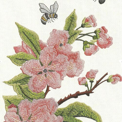 Sakura Machine Embroidery Design Cherry Blossom - Etsy