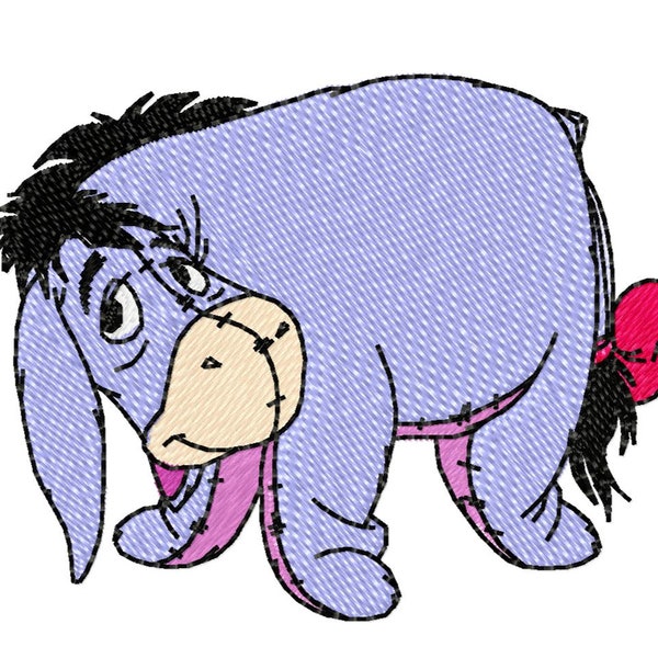 Eeyore Embroidery - Etsy