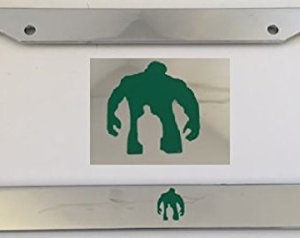 Hulk license plate | Etsy