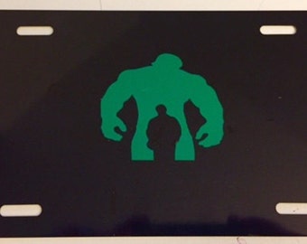 Hulk License Plate | Etsy