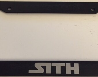 Sith License Plate Frame - Etsy