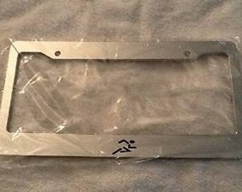 Jogger Runner Very Cute Black Automobile License Plate Frame | Etsy