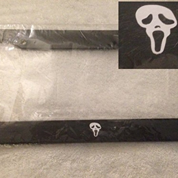 Scream License Plate Frame - Etsy