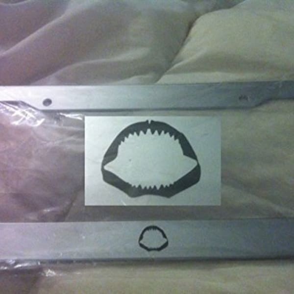 Jaws License Plate Holder - Etsy