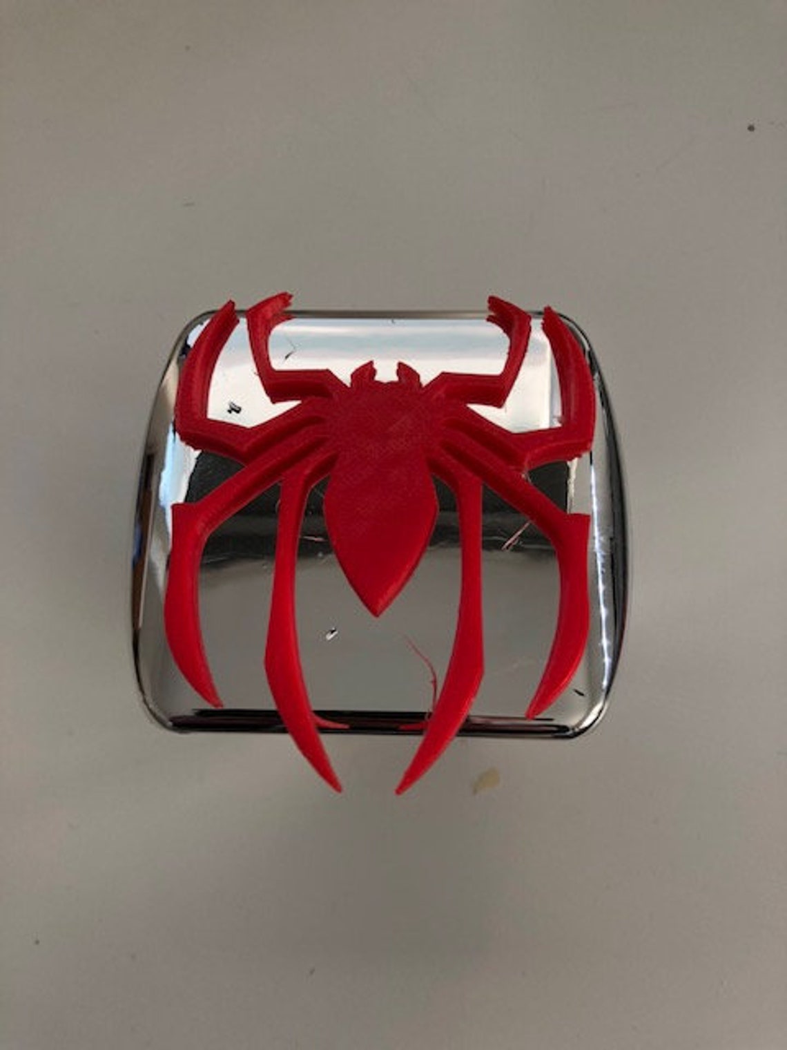 Spider in 3D 2 Inch Trailer Hitch Cover Chrome With RED - Etsy