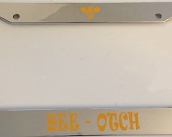 Bumble Bee License Plate - Etsy