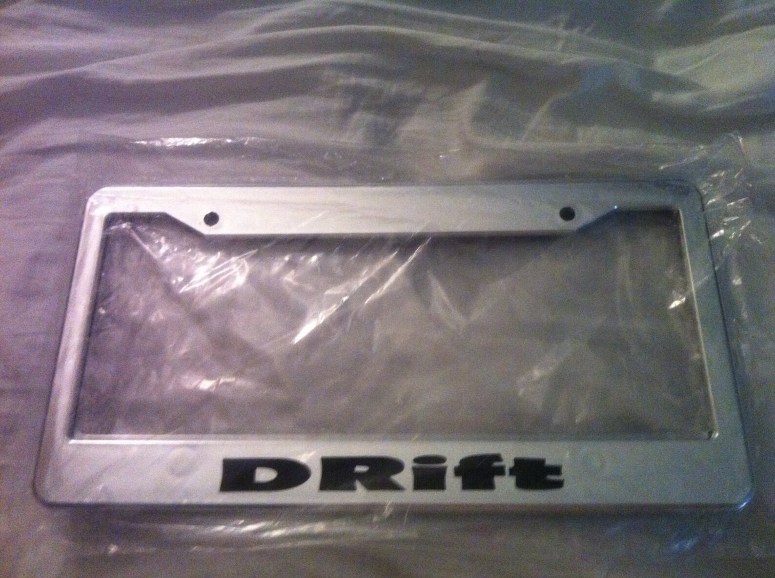 Jdm " Drift " Words - Chrome License Plate Frame - Jdm Classic ...