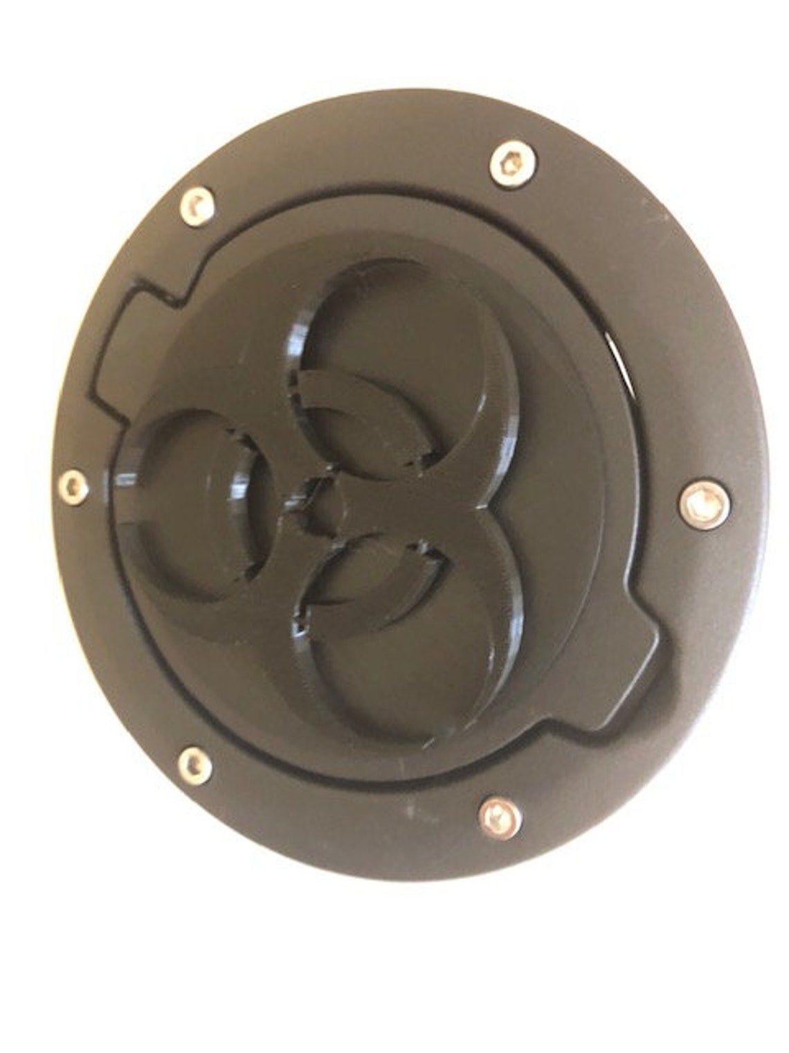 Biohazard in 3D - Black With Black for Jeep Wrangler JK/JKU Flag Gas ...