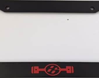 Initial D Racing AE86 Black License Plate Frame Jdm | Etsy