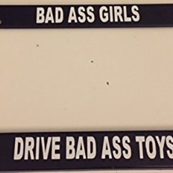 Badass License Plate - Etsy