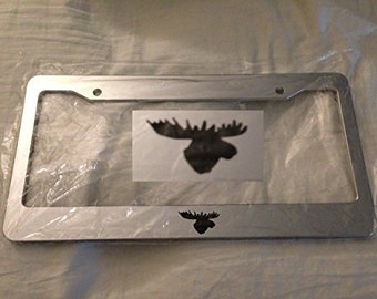 Moose License Plate | Etsy