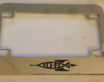 Sci Fi License Plate Frame - Etsy