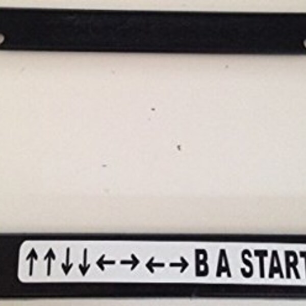 Mario License Plate Frame - Etsy
