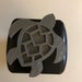 Turtle Swimming in 3D Grey With Grey Shell - 2 Inch Trailer Hitch Cover ...
