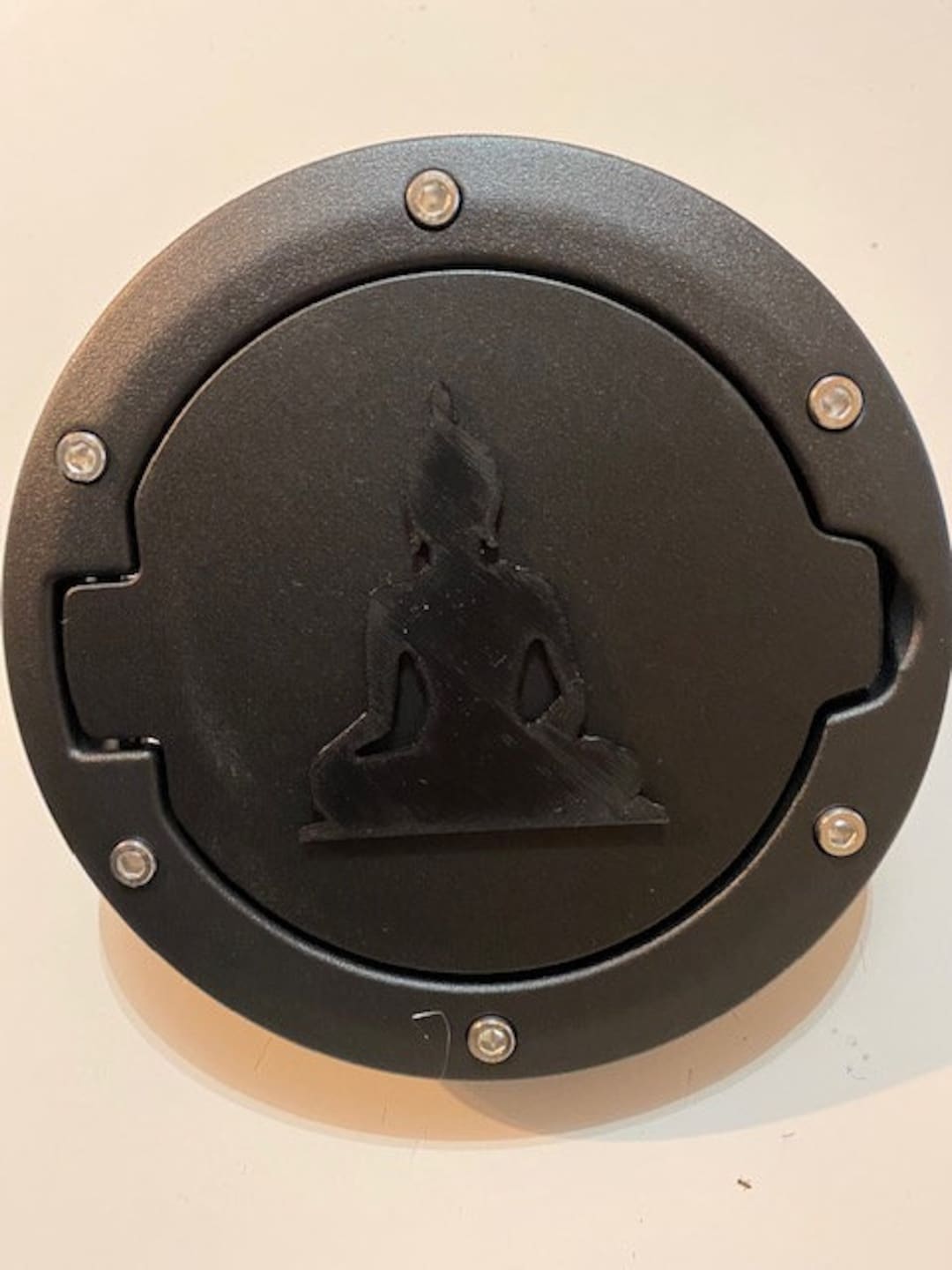 Budda in 3D - Black With Black for Jeep Wrangler JK/JKU Flag Gas Cap ...