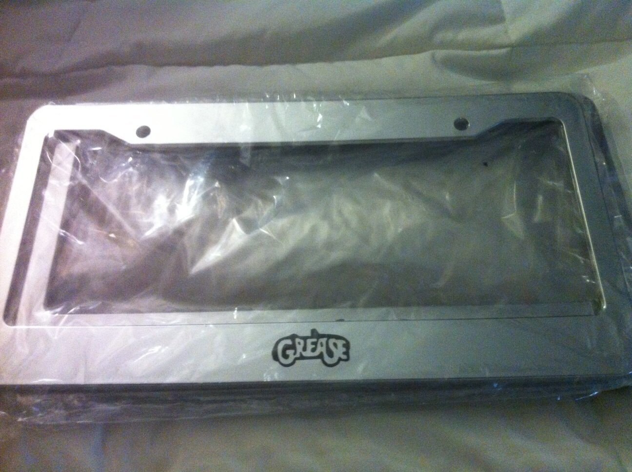 Grease Classic Rock Chrome License Plate Frame Custom Love - Etsy
