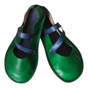 Natural Foot Shape Barefoot Shoes, Custom Size Earthing Shoes, Ballet ...