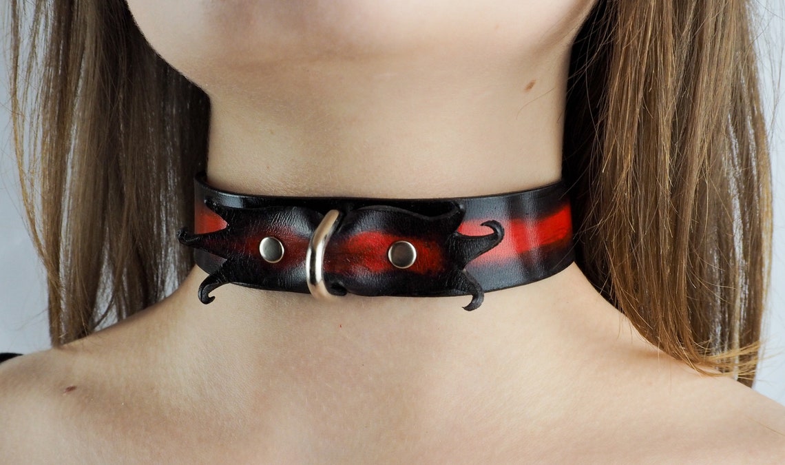 Bdsm-gear BDSM Slave Collar Ddlg Collar Submissive Collar - Etsy