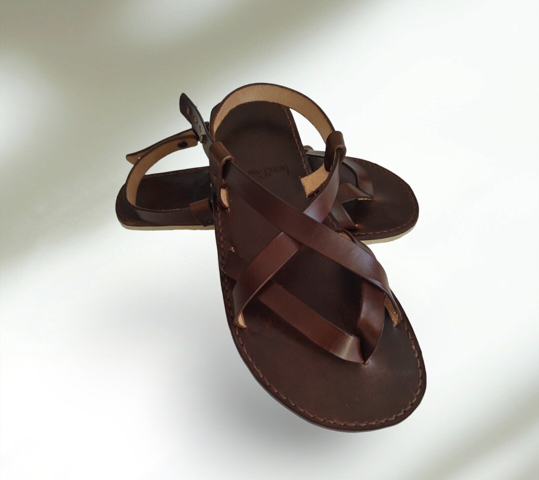 Sustainable Barefoot Sandals, Greek Sandals, Boho Sandals, Leather ...