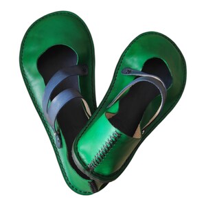 Natural Foot Shape Barefoot Shoes, Custom Size Earthing Shoes, Ballet ...