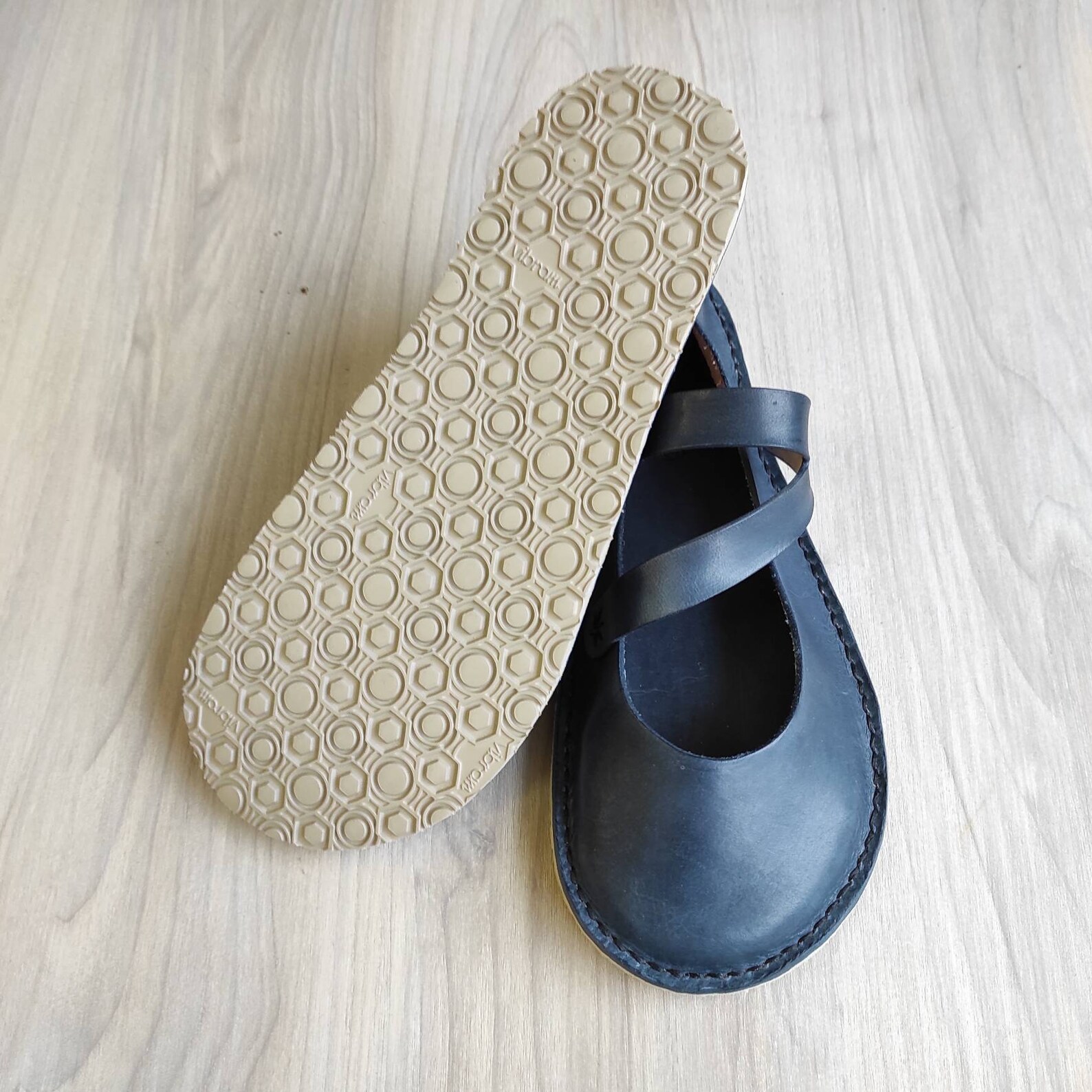 Custom Size Minimalist Shoes, Natural Foot Shape Barefoot Shoes, Ballet ...