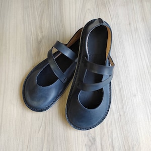 Custom Size Minimalist Shoes, Natural Foot Shape Barefoot Shoes, Ballet ...