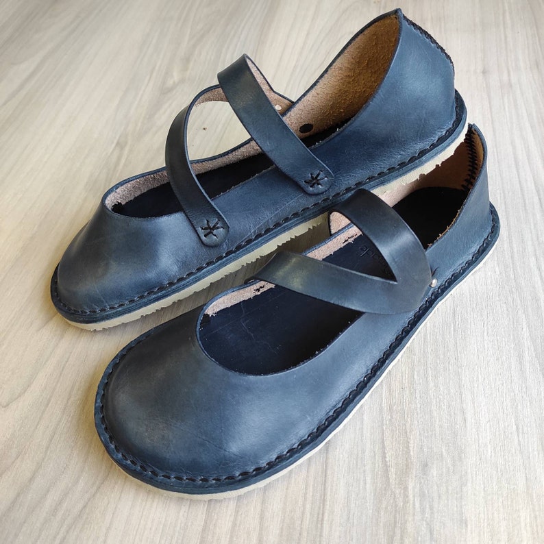 Custom Size Minimalist Shoes, Natural Foot Shape Barefoot Shoes, Ballet ...