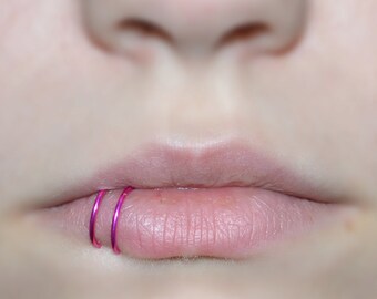 Fake Lip Ring - Etsy