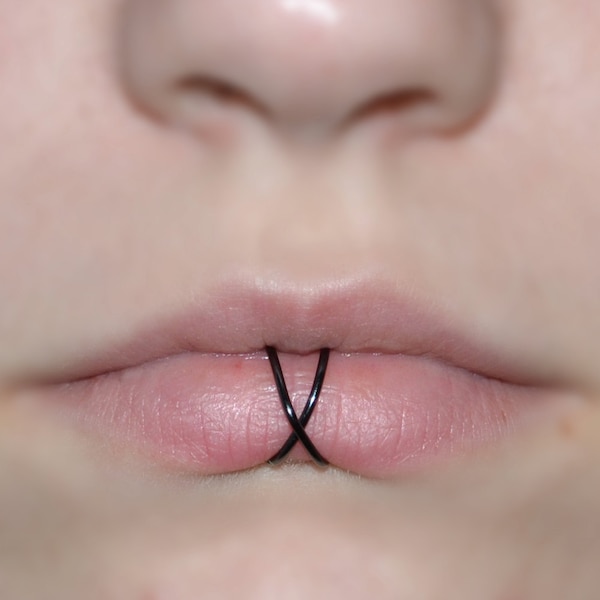 Lip Ring - Etsy