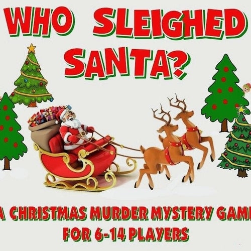 Christmas Murder Mystery Game for Kids Spy Party Secret - Etsy