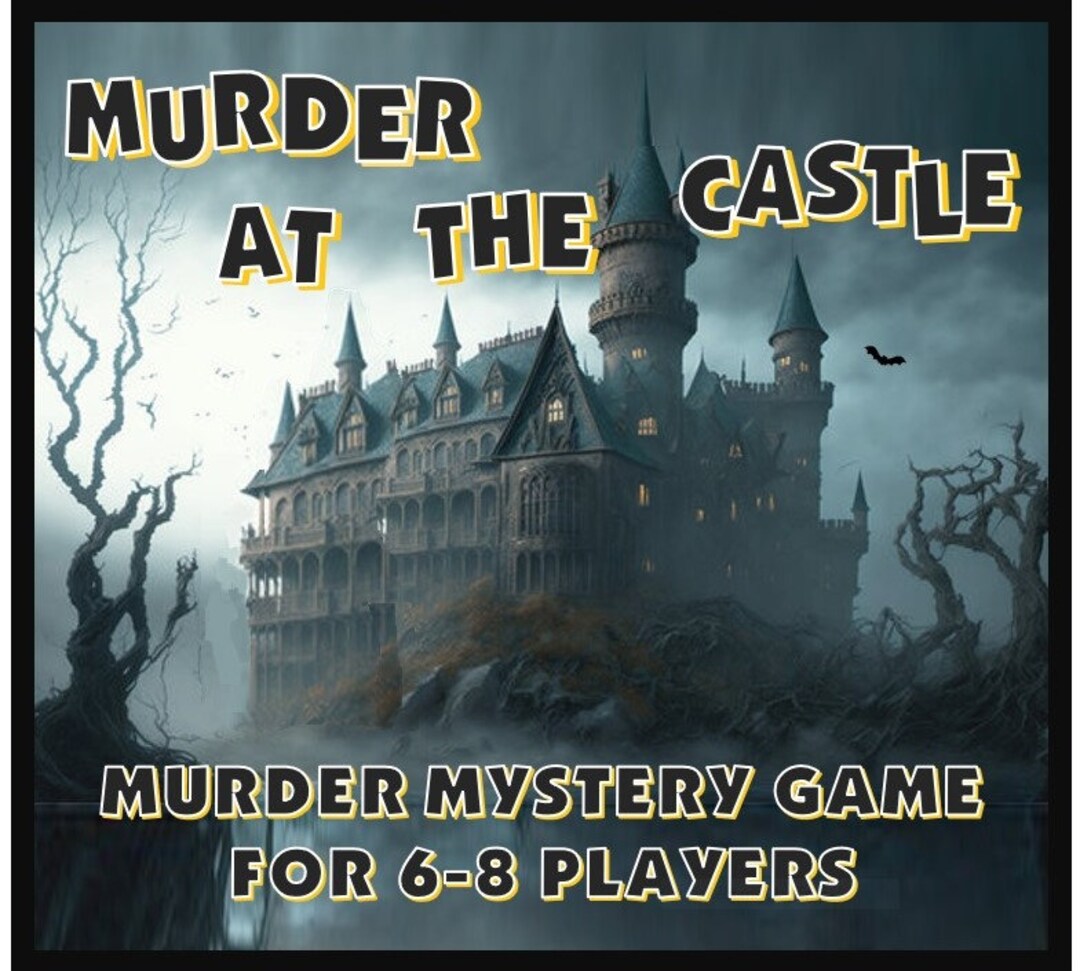 Halloween Type 'gothic Horror' Murder Mystery Game Murder at the Castle ...