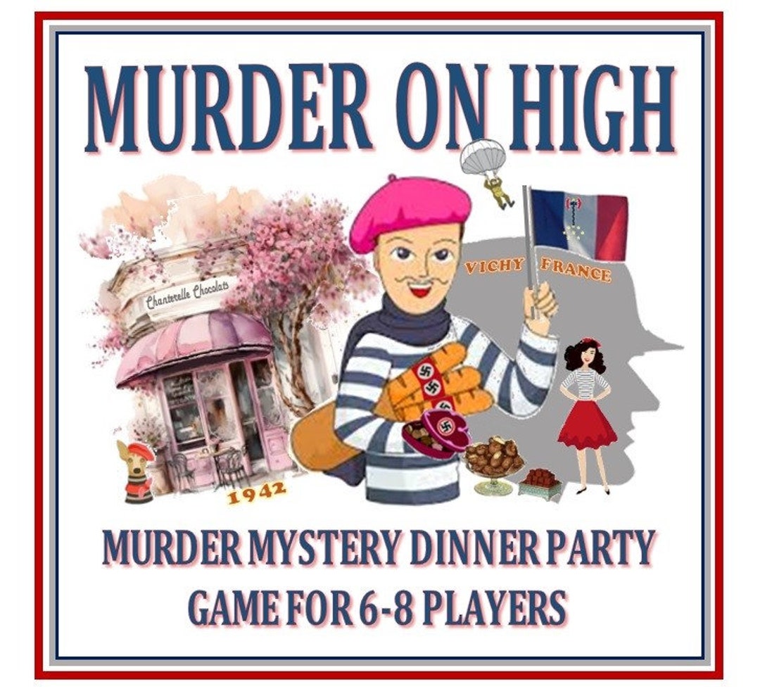 1940's Wartime WW2 Murder Mystery Dinner Party Game - Etsy