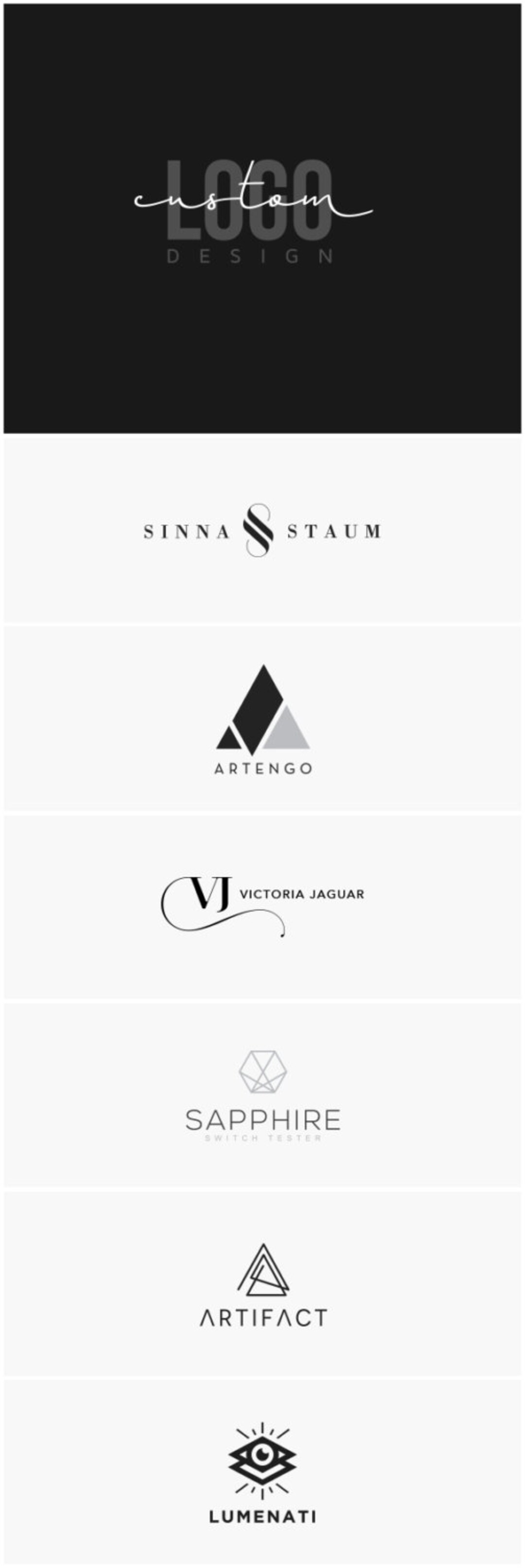 Custom Logo Design, Custom Logo Design Package, Logo Branding, Graphic ...