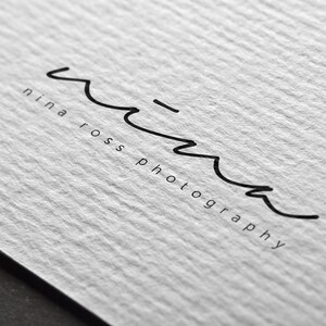 Modern Script Premade Logo Design, Writing Logo Design, Signature ...